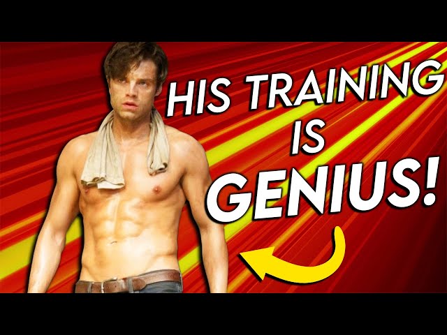 Sebastian Stan Shirtless Winter Soldier