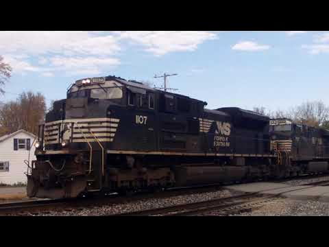 NS 199 @ CLYMERS, IN 11 7 23 NS 1107 NS 7507 - YouTube