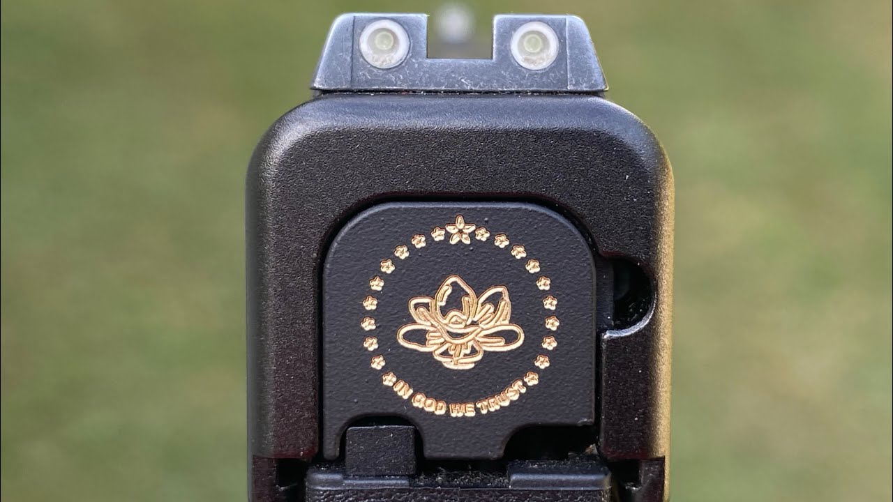 Installing a Milspin back plate on my Glock 43X. - YouTube