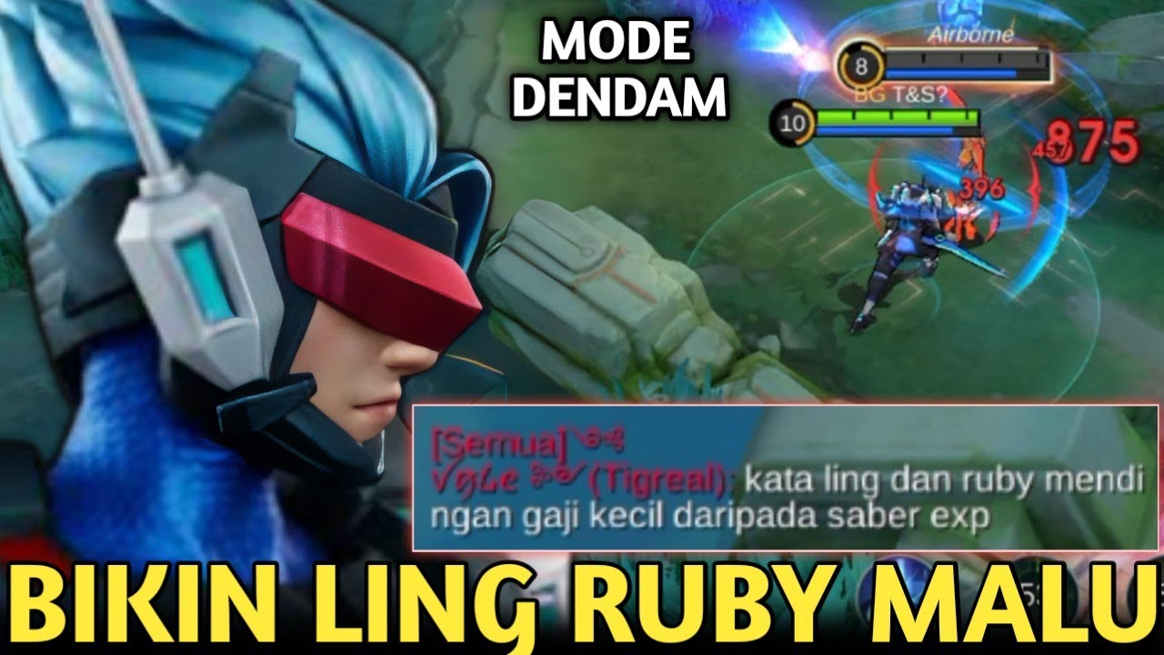 SABER EXP MODE DENDAM PSIKOPAT! LOCK RUBY & LING YANG SOMBONG SAMPE MALU BGT MATI HAMPIR 2LUSIN ...