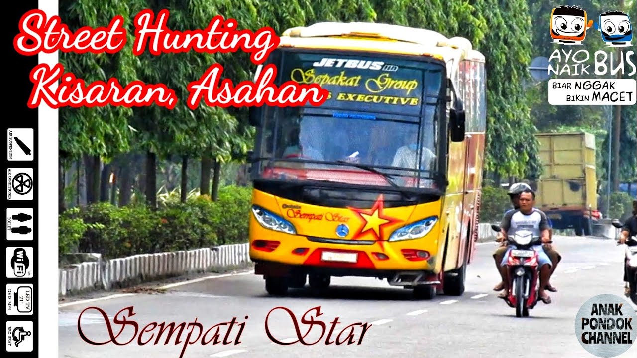 Street hunting bus di KISARAN, Asahan (trek campur) - YouTube