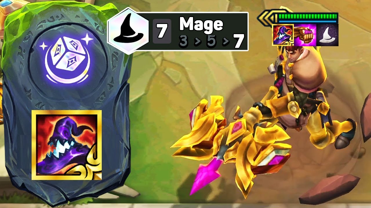 7 Mage 3 Star Jayce + Rabadon's Ascended Deathcap 1 Shot Everyone | TFT ...
