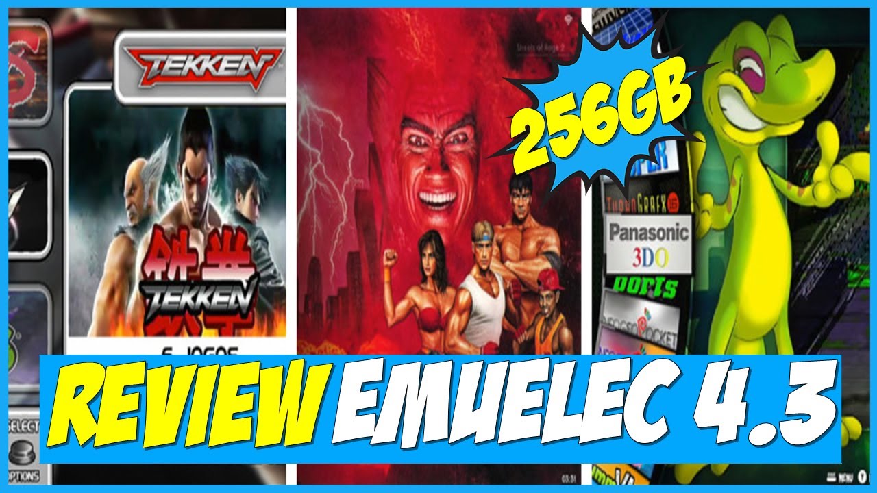 EmuELEC 4.3 Collections 256GB (TV Box Amlogic S922X/S905X3/S905X2 ...