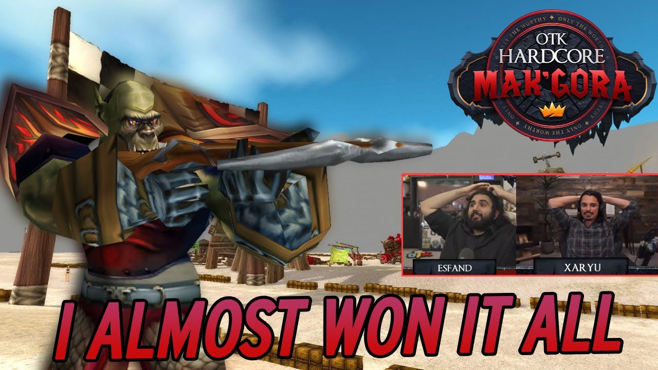 HARDEST TOURNAMENT OF MY LIFE | Bean WoW Hardcore Classic - YouTube