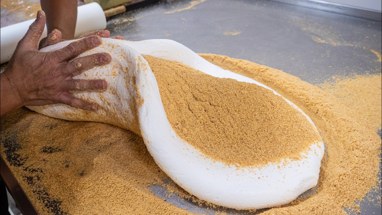 고소한 땅콩 가루 가득! 대만 땅콩 캔디 Full of nutty'peanut powder! Making Soft ...