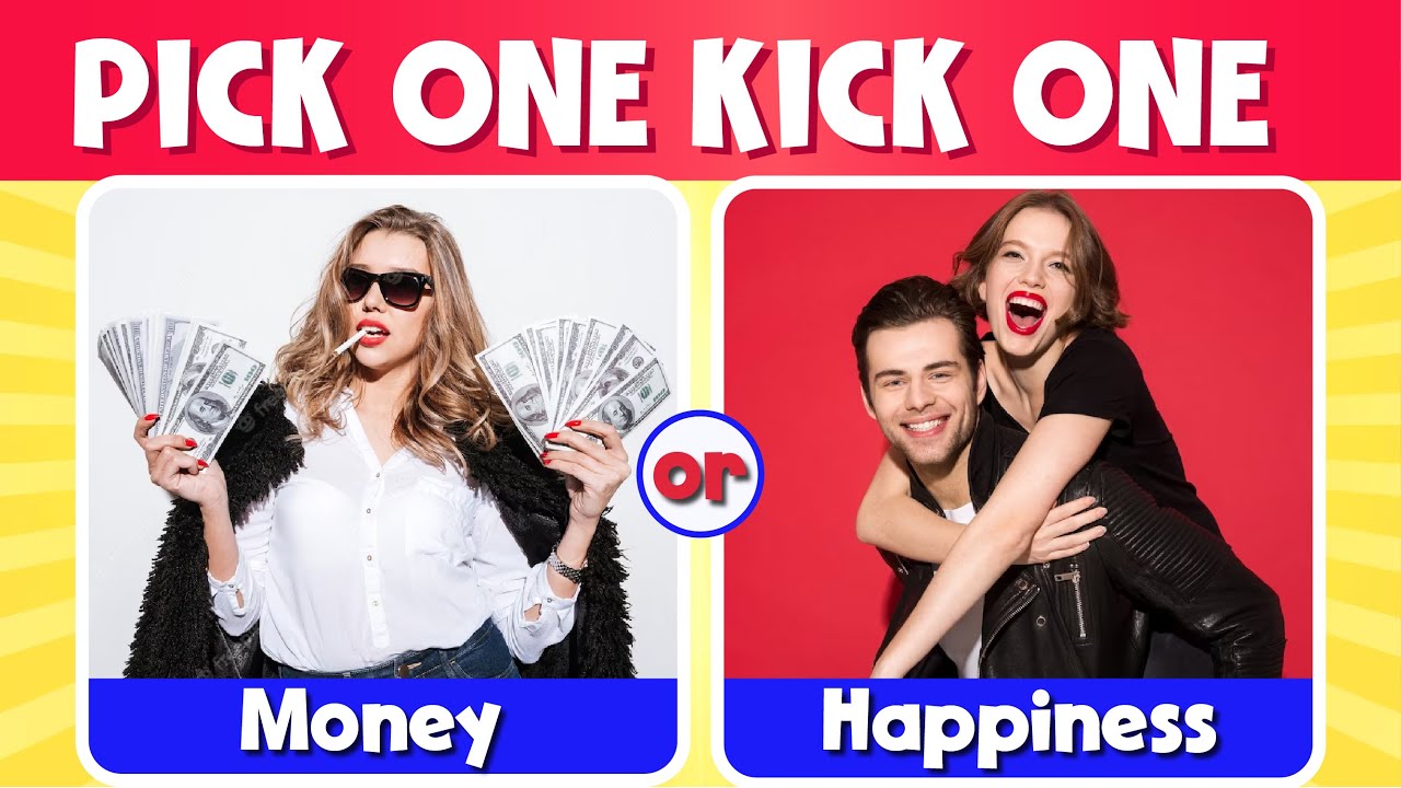 Pick one Kick one | Hardest choices ever | pick one kick one hardest ...