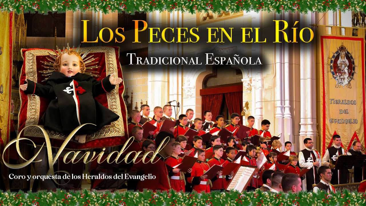 🎶Los Peces en el Río, Villancico🎄 Navidad con el Coro y Orquesta de los ...