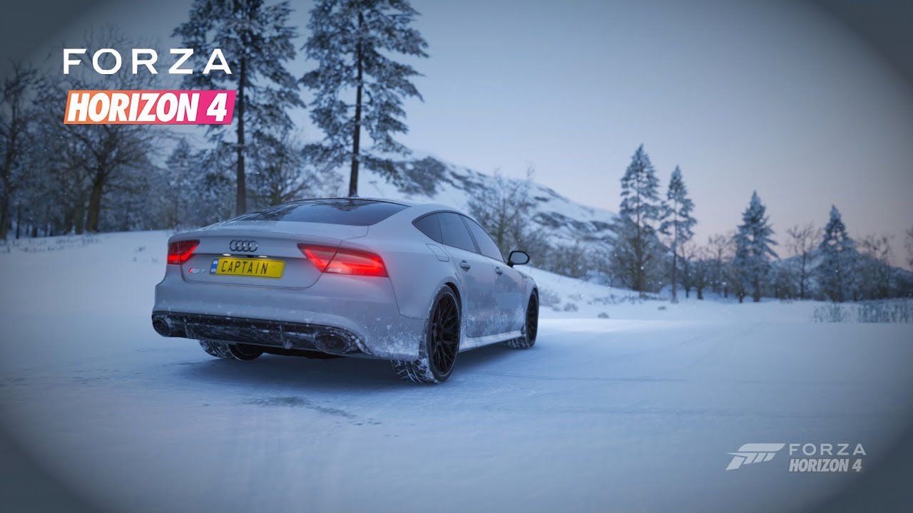 Forza Horizon 4 Audi RS7 - Realistic Driving - YouTube