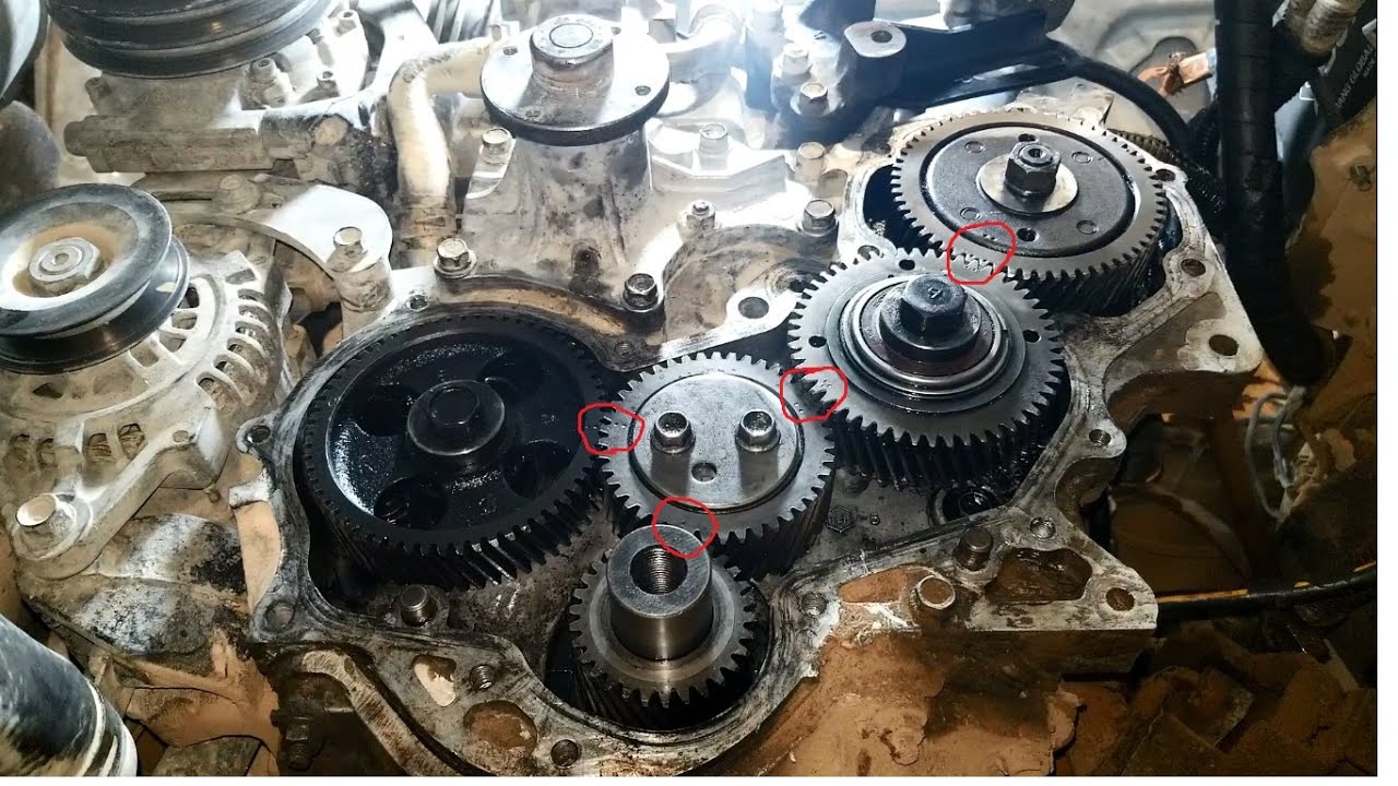 ISUZU 4JA1 Engine Timing Marks YouTube