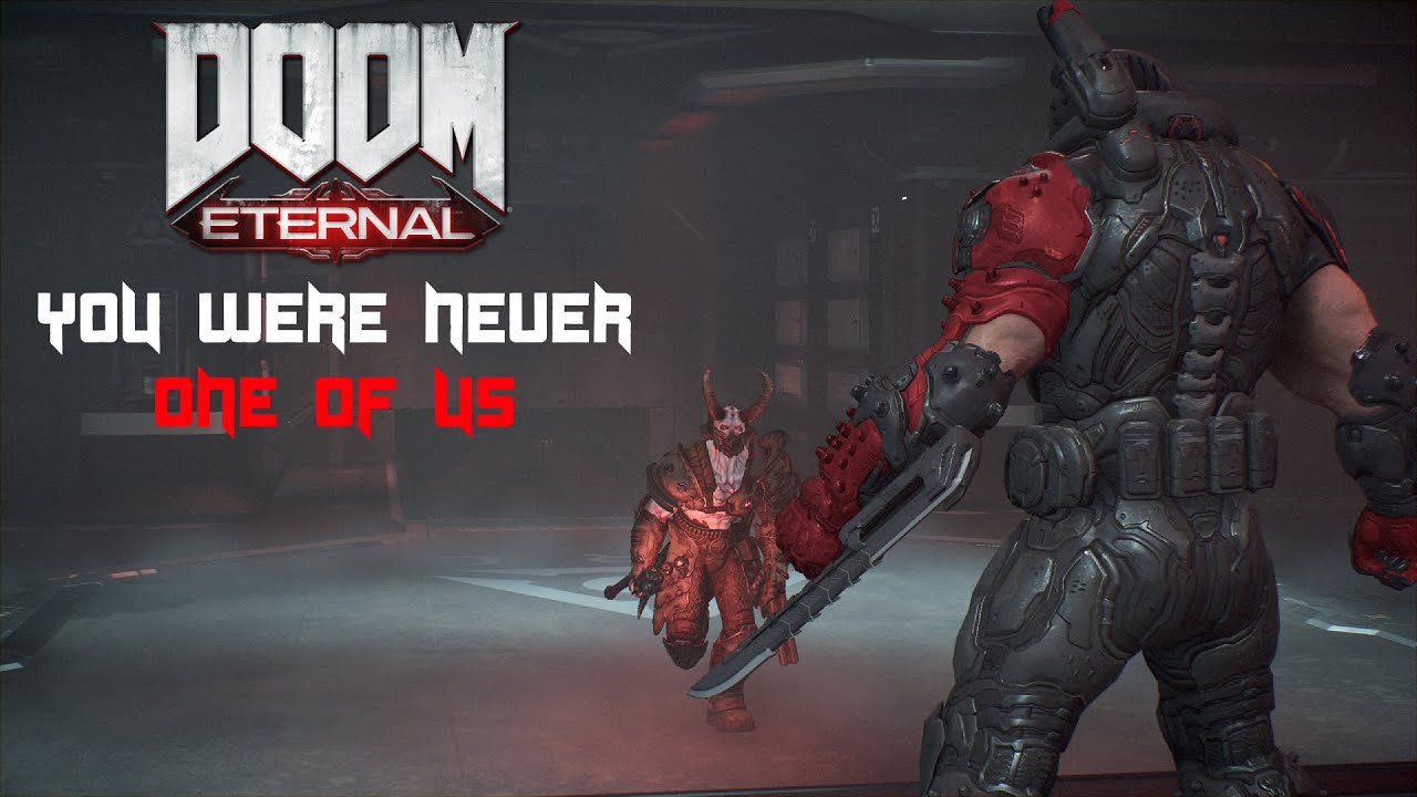 You were never one of us - DOOM Eternal Montage - YouTube