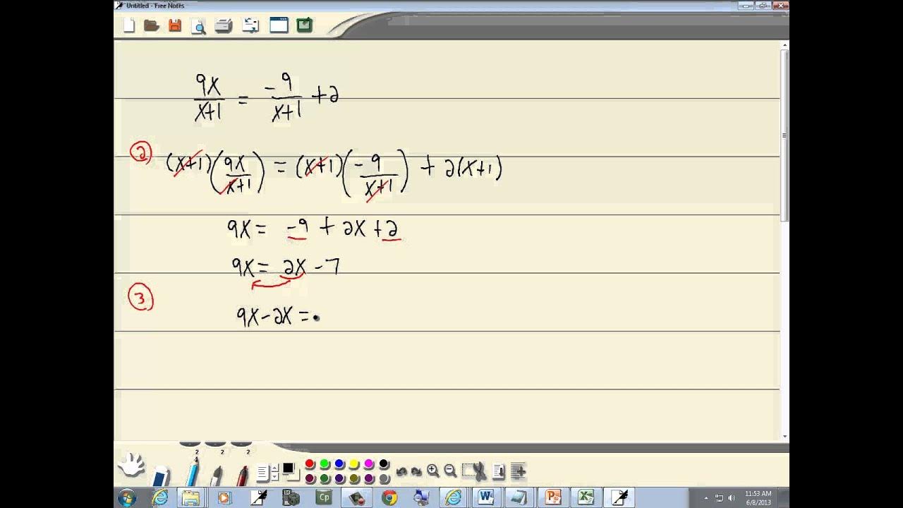 College Algebra Homework - Linear Equation Classification - P0001150 ...