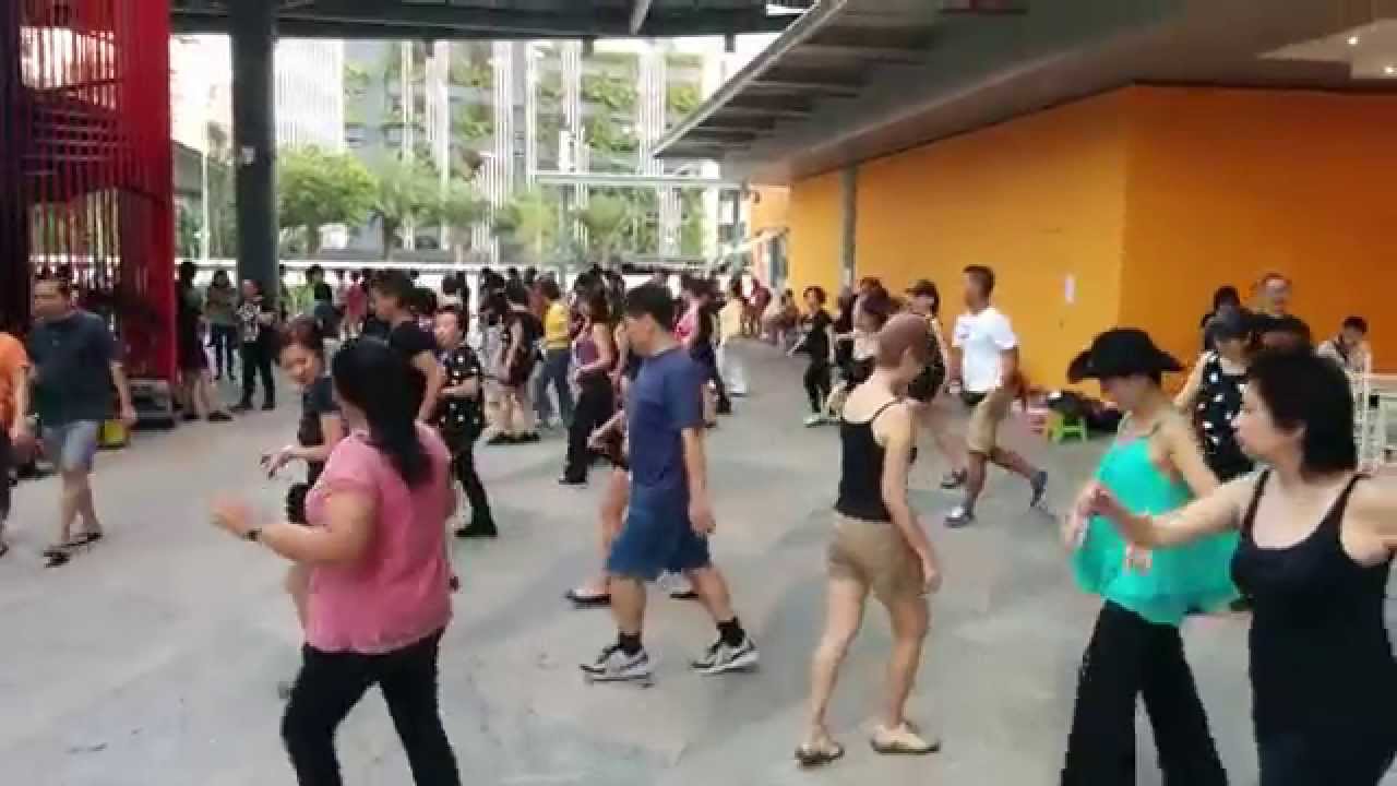 Singapore Line Dancing in East Point Mall 4 - YouTube