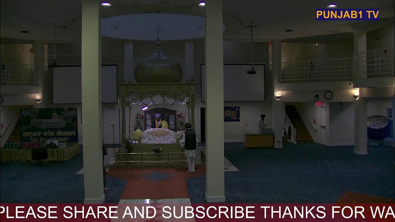 Live Gurbani Kirtan From Gurdwara Sahib El Sobrante California - YouTube