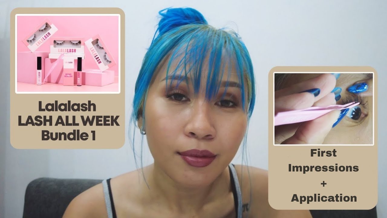 Lalalash LASH ALL WEEK Bundle 1 First Impressions and Application ...