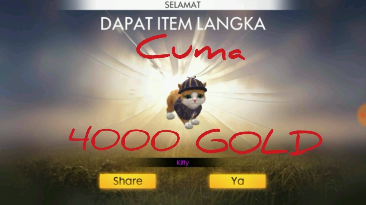 CARA DAPETIN KUCING/KITTY free fire - YouTube