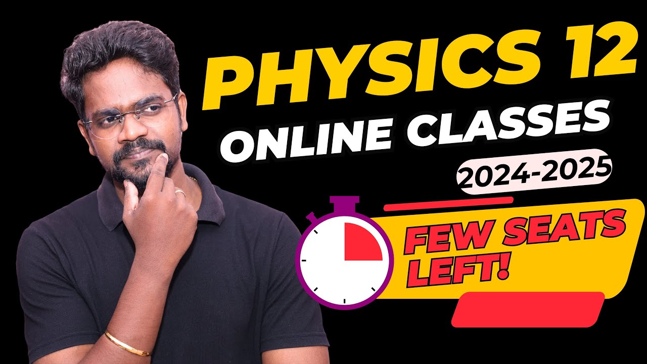 Physics Online Classes |Class 12|CBSE|Stateboard|Tamil|Muruga MP# ...