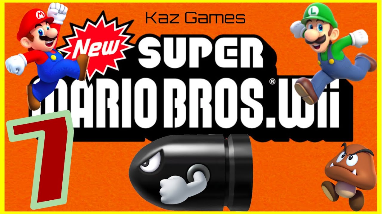 New Super Mario Bros. Wii: Ice Cream Sandwich - PART 7 - Kaz Games ...
