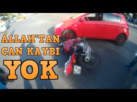 MOTOR KAZASI | YETER ARTIK | MOTORSİKLETLERİ FARK EDİN