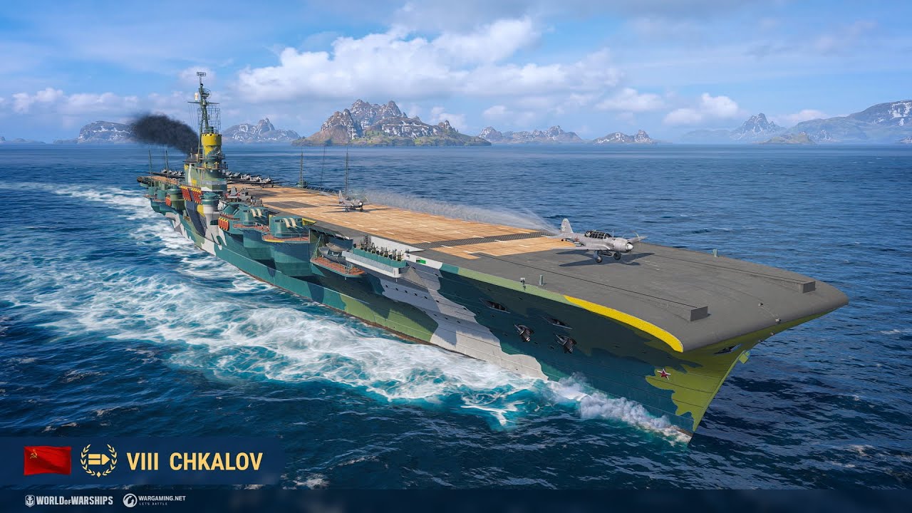 World of Warships: Legends Chkalov 160k DMG - YouTube