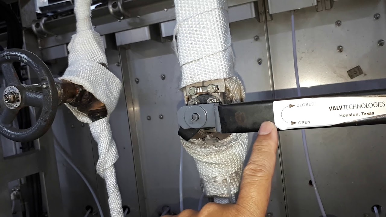 Sampling valve for boiler sampling rack - YouTube