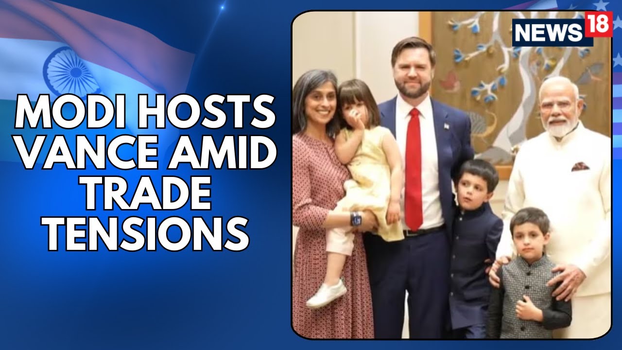 Prime Minister Narendra Modi Met With U.S. Vice President JD Vance And ...