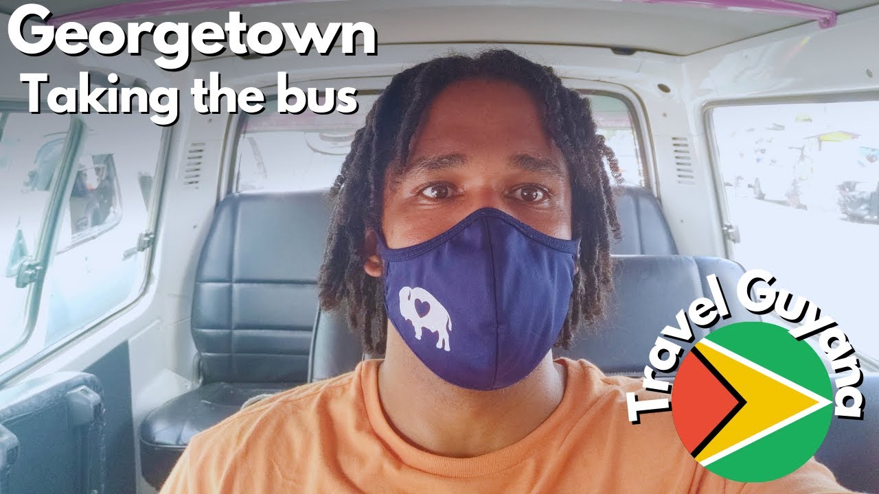 Why the buses in Georgetown scare me | Traveling in Guyana - YouTube
