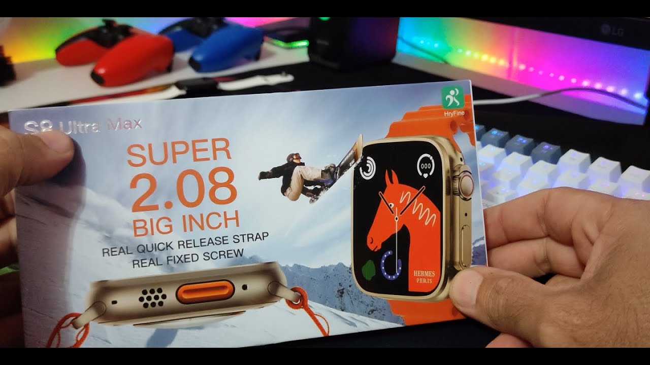 SMARTWATCH S8 ULTRA MAX - DO ALIEXPRESS - REVIEW - 2023! - YouTube
