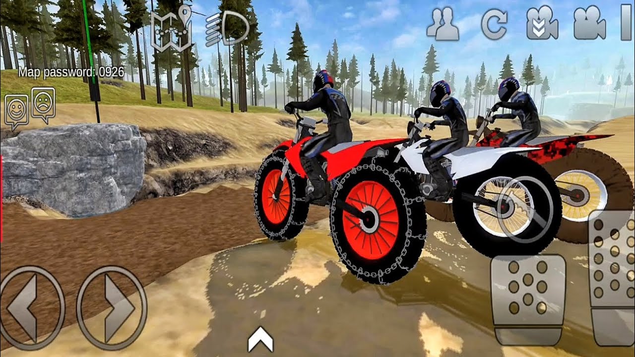 Off-road Outlaws Online Motocross 3 Players Racing US Motorcycle 3D ...