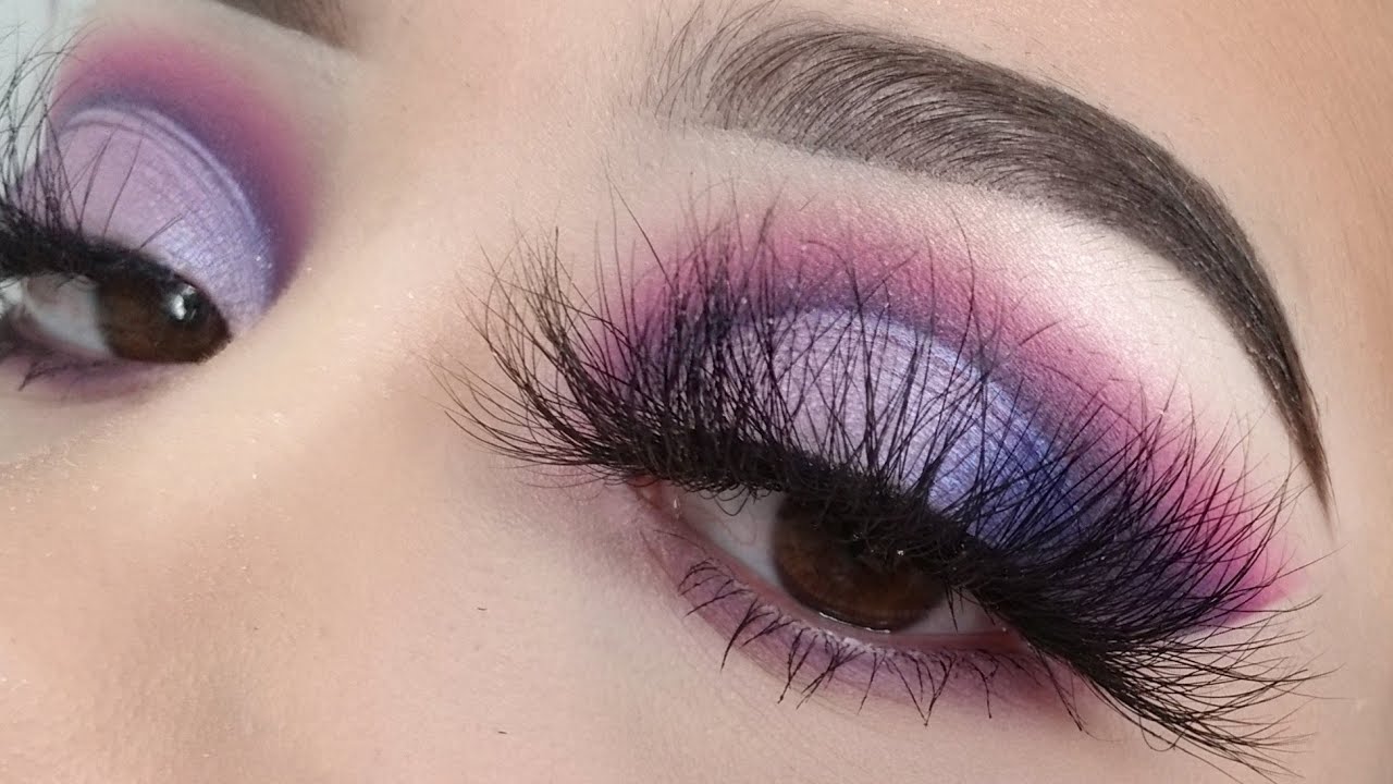 "Grape" Makeup Turtorial/ Morphe 25 L Pallet - YouTube