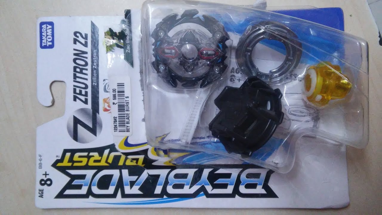BEYBLADE BURST INDIA UNBOXING-ZEUTRON Z2/ZILLION ZEUS (Takara Tomy ...