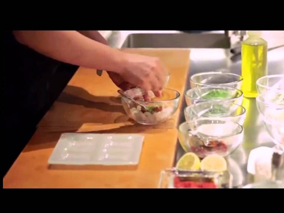 How To Make Crudo: Culina Chef Mette Demonstrates - YouTube