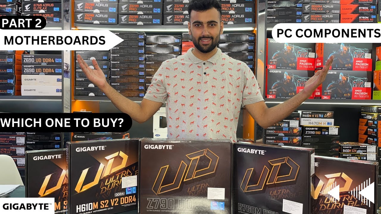 Gigabyte Motherboards🔥 | Part -2 Motherboards | PC Components @GIGABYTE ...