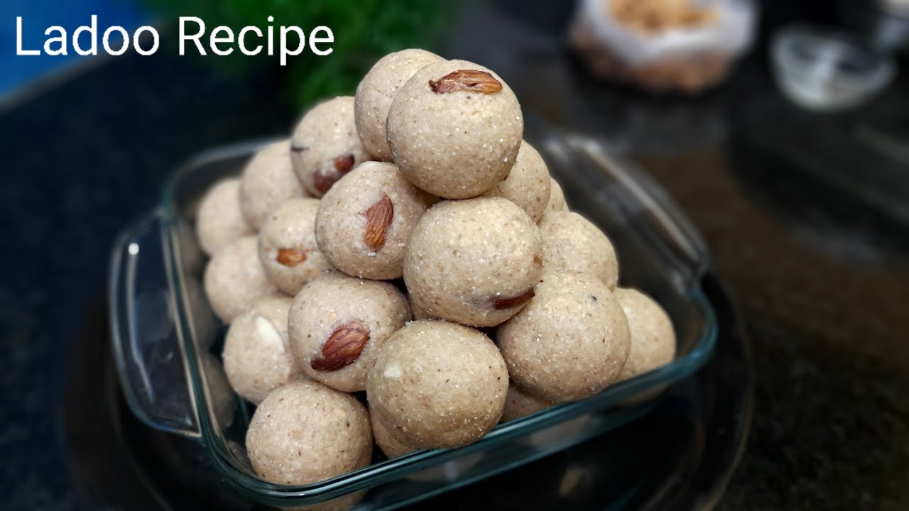 #Laddu Recipe.Full of Iron, Calcium, Fiber and Good Cholesterol. Multi ...