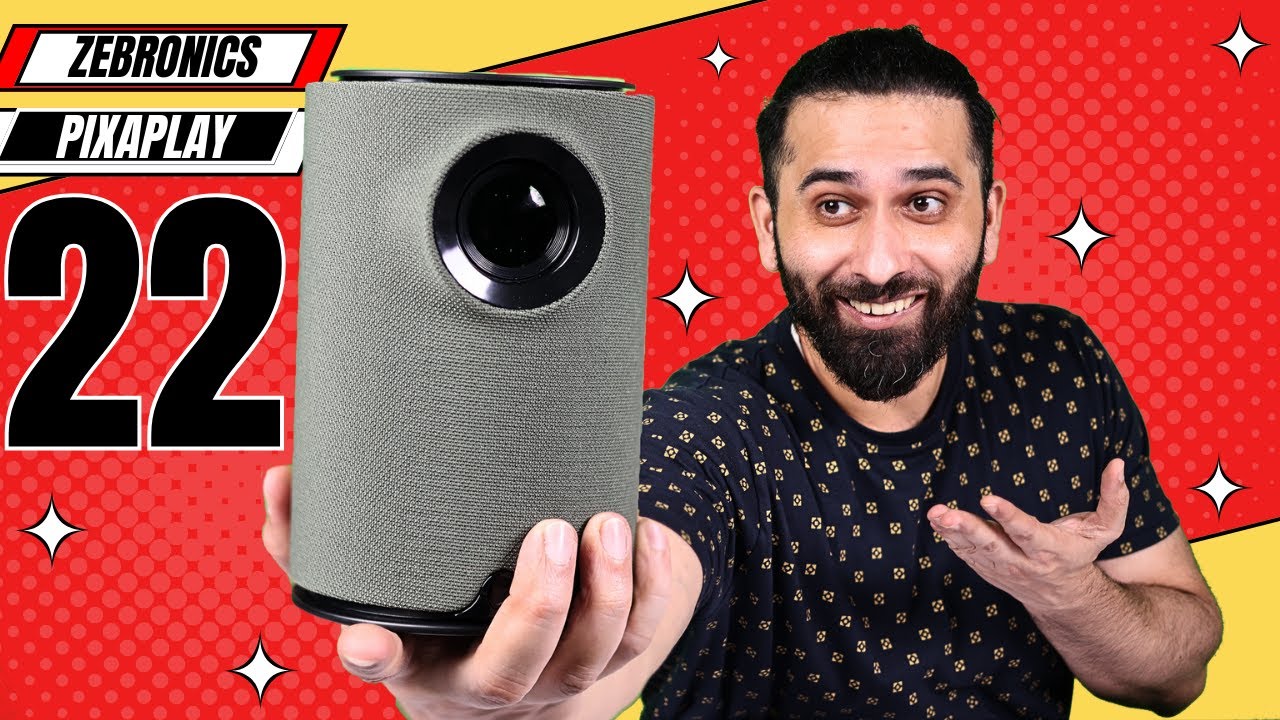 Zebronics Zeb pixaplay 22 | Best BUDGET PROJECTOR for Home | HUGE 406CM ...