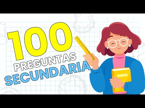 100 Preguntas de SECUNDARIA Con OPCIONES 🎒😌 - ¿Aprobarías la Secundaria? ✏️
