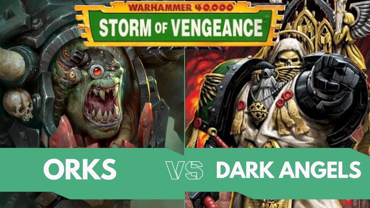 Storm of Vengeance - WARHAMMER 40K 3rd edition Battle Report Game 1: If ...