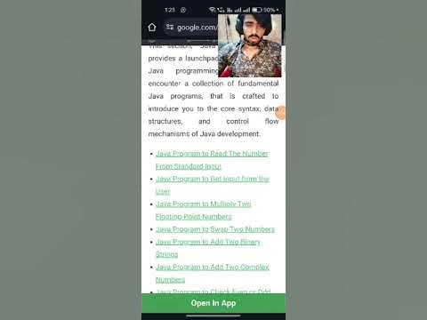 Java Basic Program - YouTube