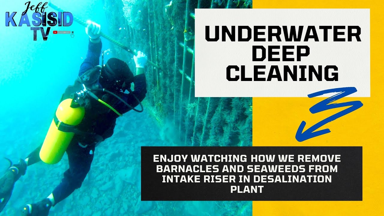 Underwater deep cleaning - YouTube