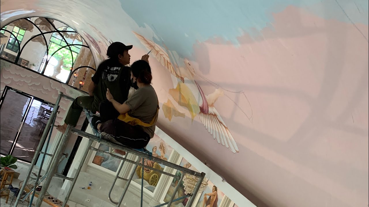 Mural di CALLA BALI team Goba Bali part 3 - YouTube