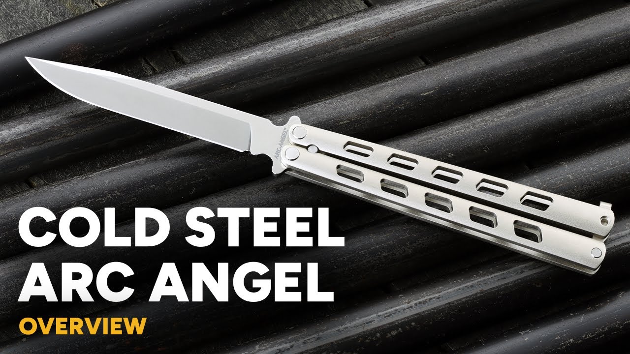 Cold Steel Arc Angel - S35VN & Aluminum Balisong - Overview - YouTube