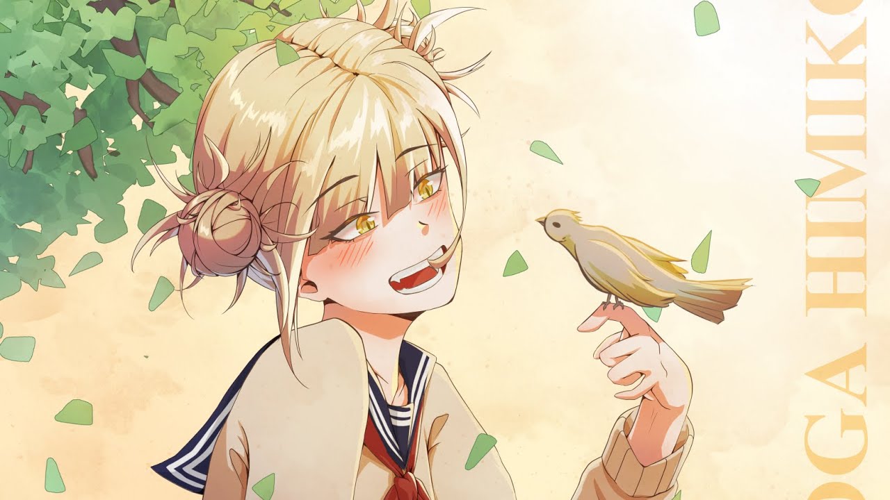 [speedpaint] Toga Himiko and the birdie (fanart) - YouTube