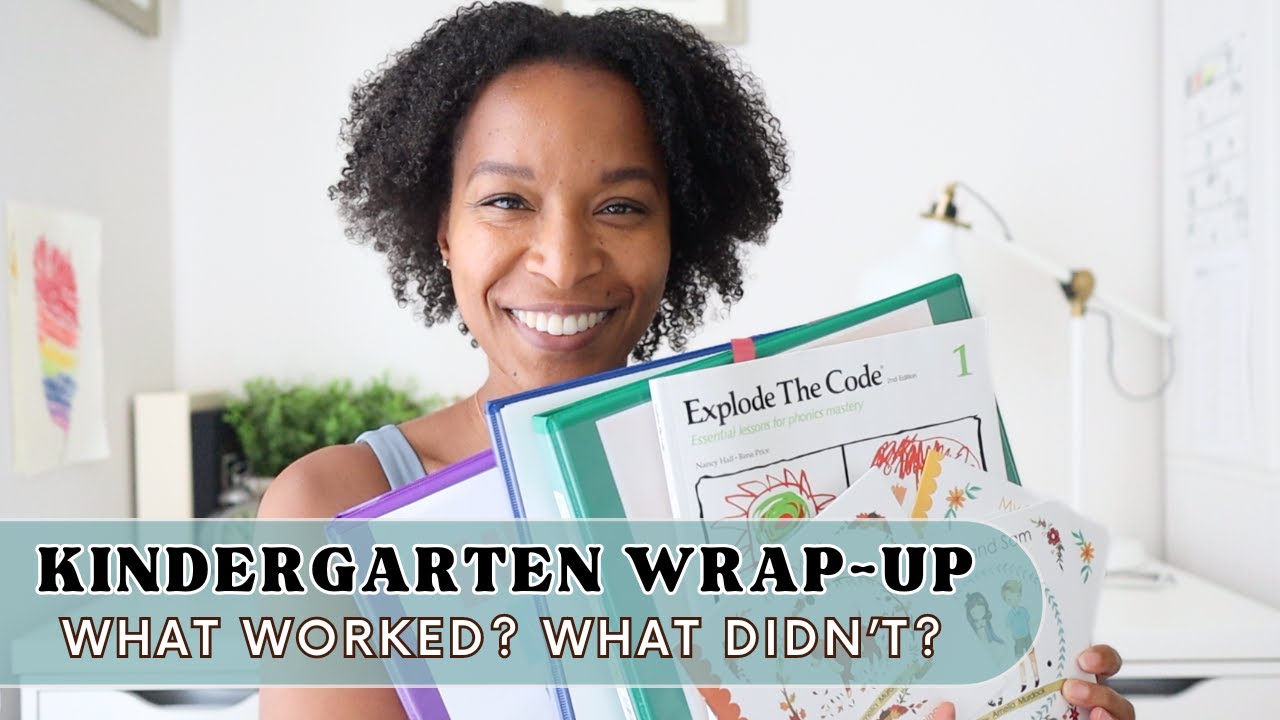 END OF YEAR REVIEW | HOMESCHOOL | KINDERGARTEN - YouTube