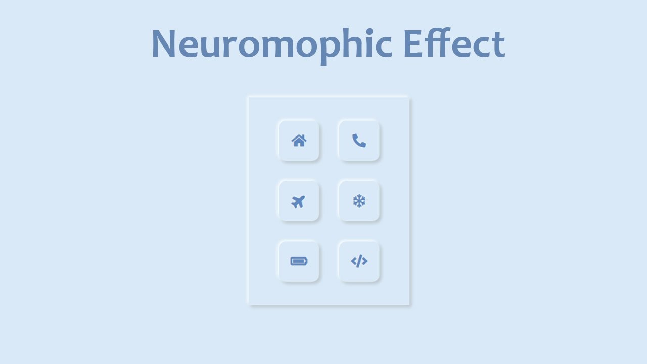 How To Create Neumorphic Effect Html And Css Youtube 1364