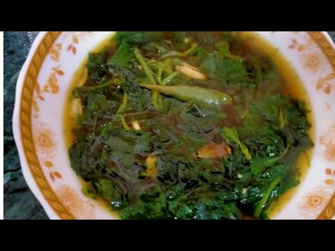 Lafa saag recipe ## লাফা শাকের সুস্বাদু পেলকা রেসিপি 😋😋😋😋 - YouTube