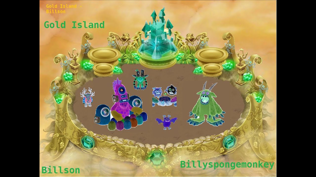 My Singing Monsters: Gold Island 🏝️ - YouTube