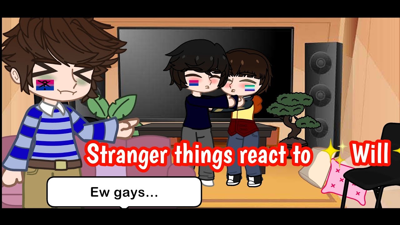 Stranger things react to Will (2/2) - YouTube