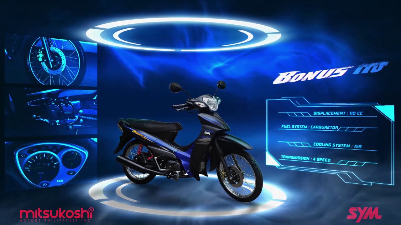 SYM BONUS 110 - YouTube