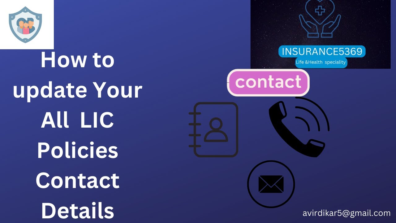 How To Update Your All Policies Contact Details - YouTube