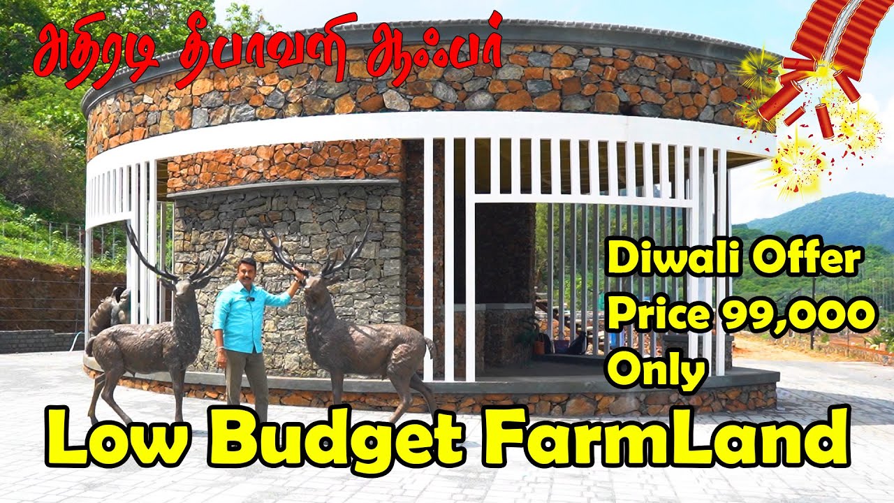 Farm Land & Afarican Type Beautiful House For Sale in Coimbatore/ பண்ணை ...