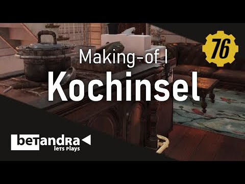 Fallout 76 - C.A.M.P. - Making-of - Kitchen Island - YouTube
